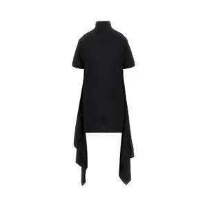 Alaïa Viscose Asymmetrical Mini Dress