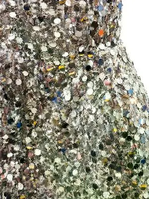 BRONX AND BRONCO Sequin-embellished Strapless Mini Dress