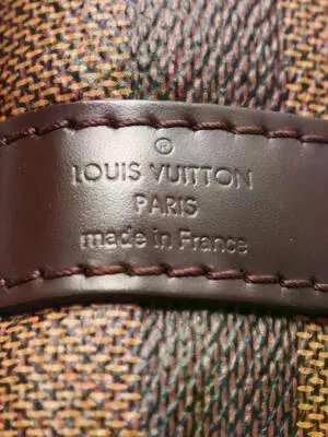 LOUIS VUITTON Damier Ebene Speedy Bandouliere Satchel - Brown