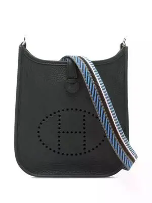 Hermès 2025 Clemence Evelyne I 16 Amazone Crossbody Bag - Black