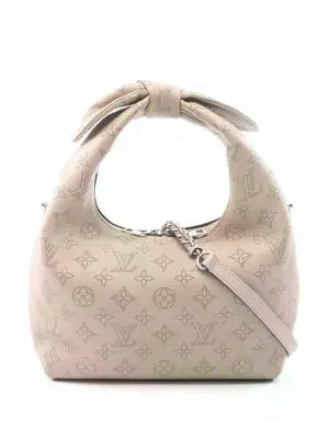 LOUIS VUITTON 2021-2026 Monogram Mahina Why Not Pm Satchel - Neutrals