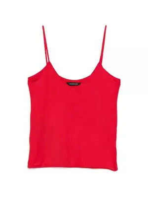 ALESSANDRO LEGORA V-neck Top - Red