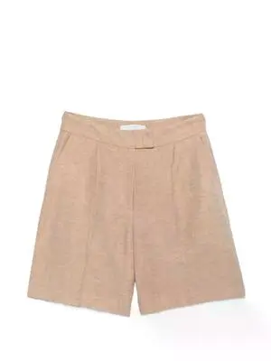 KAOS High-waisted Tailored Shorts - Neutrals