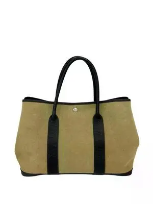 Hermès 2015 Toile And Negonda Garden Party 36 Tote Bag - Brown