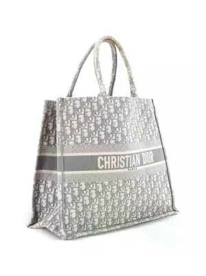 Dior Oblique Canvas Large Tote Bag