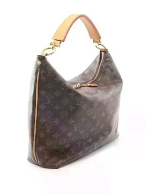 LOUIS VUITTON Monogram Sully Mm Hobo Bag