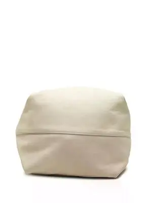 Saint Laurent Lambskin Teddy Drawstring Bucket Bag