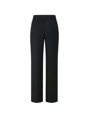 Armani Exchange Pleated Straight-leg Trousers