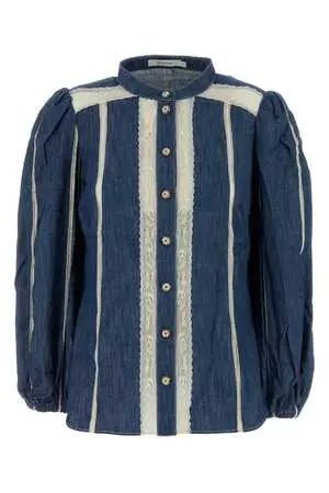 Zimmermann Denim Awaken Shirt - Blue