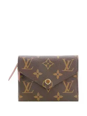 LOUIS VUITTON Victorine Wallet Monogram Canvas Small Wallets - Brown