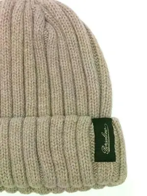Borsalino Ribbed-knit Beanie Hat