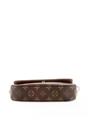 LOUIS VUITTON Ivy Wallet On Chain Monogram Canvas Shoulder Bag - Brown