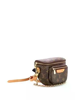 LOUIS VUITTON Monogram Canvas Mini Belt Bag - Brown