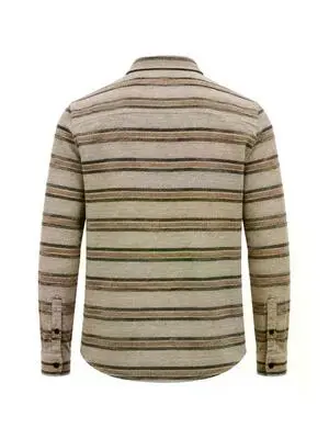 Faherty Brand Legend Horizontal-stripe Overshirt