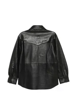 P.a.r.o.s.h Leather Western-style Leather Jacket