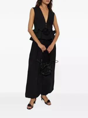 ROTATE BY BIRGER CHRISTENSEN V-neck Flower Top