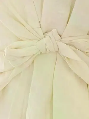 ELEH Bow-detail Wrap Shirt