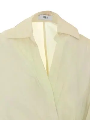 ELEH Bow-detail Wrap Shirt - Neutrals