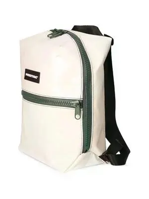 FREITAG Walter Logo-patch Zip-fastening Backpack - White