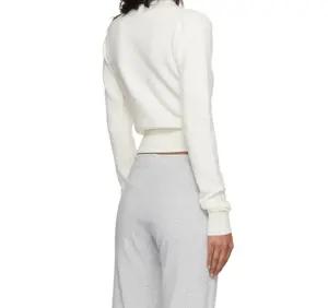 SKIMS Knitted Ribbed Fitted Round-neck Sweater