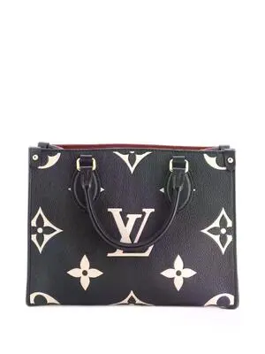 LOUIS VUITTON Onthego Bicolor Monogram Empreinte Giant Pm Tote Bag