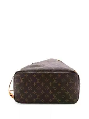 LOUIS VUITTON Neverfull Monogram Canvas Mm Tote Bag - Brown