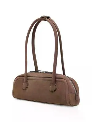 MARGESHERWOOD Logo-debossed Nubuck Shoulder Bag