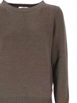 GRAN SASSO Ribbed-trim Crew-neck Sweater