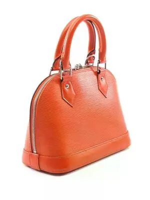LOUIS VUITTON Epi Alma Bb Satchel - Orange