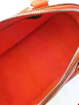 LOUIS VUITTON Epi Alma Bb Satchel - Orange