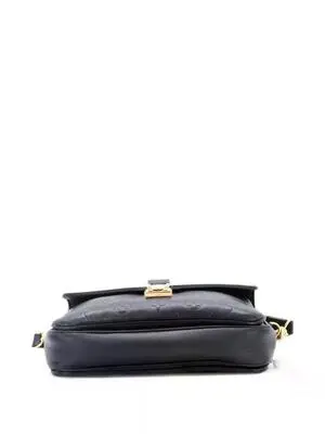 LOUIS VUITTON Pochette Metis Monogram Empreinte Leather Crossbody Bag