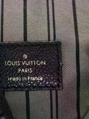 LOUIS VUITTON Pochette Metis Monogram Empreinte Leather Crossbody Bag