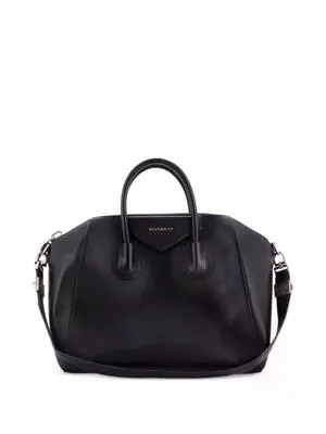 Givenchy Antigona Bag Leather Medium Satchel - Black