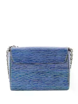 LOUIS VUITTON Twist Handbag Epi Leather Mm Crossbody Bag - Blue