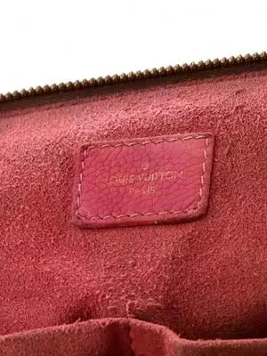 LOUIS VUITTON Pallas Tote Monogram Canvas With Leather Shoulder Bag - Brown