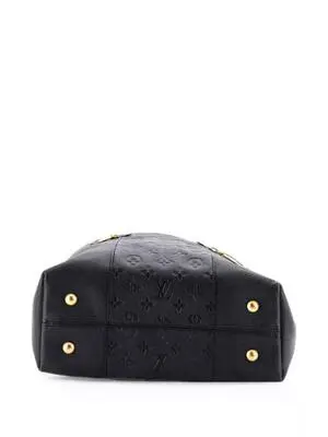 LOUIS VUITTON Monogram Empreinte Leather Melie Hobo Bag - Black