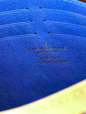 LOUIS VUITTON Pochette Voyage Damier Pop Mm Clutch Bag - Blue
