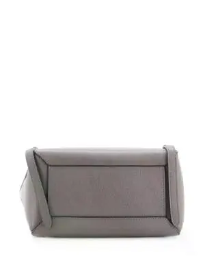 Celine Belt Bag Textured Leather Nano Shoulder Bag - Grey