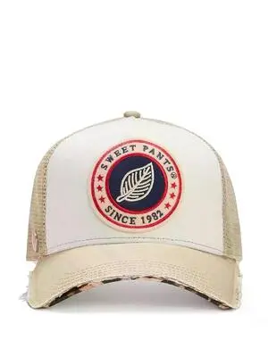 SWEET PANTS Logo-patch Trucker Cap - Neutrals