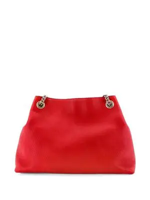 Gucci Soho Chain Strap Leather Medium Shoulder Bag - Red