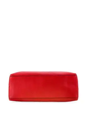 Gucci Soho Chain Strap Leather Medium Shoulder Bag - Red