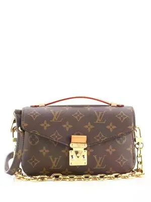 LOUIS VUITTON Pochette Metis Monogram Canvas East West Crossbody Bag - Brown