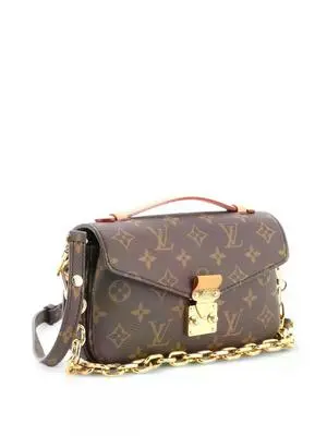 LOUIS VUITTON Pochette Metis Monogram Canvas East West Crossbody Bag - Brown