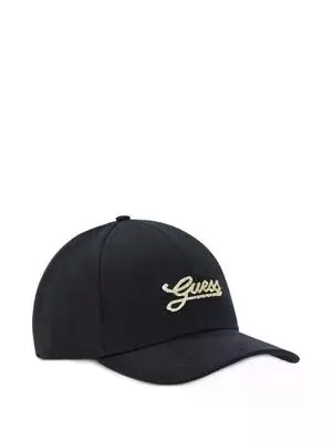 Guess Logo Baseball Cap - Black