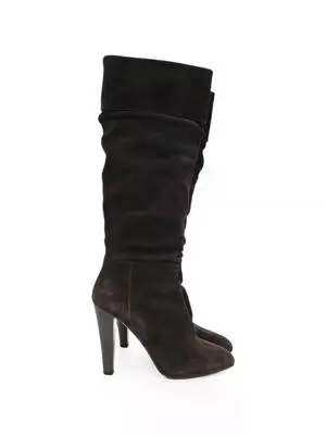 Miu Miu Slouchy Knee-high Boots - Brown