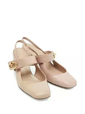 Valentino Garavani Vlogo Mary Jane Slingback Pumps