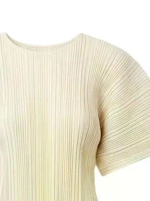 Issey Miyake Pleated Short-sleeve T-shirt