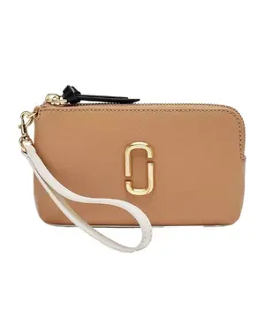 Marc Jacobs Snapshot Wristlet - Camel Multicolor