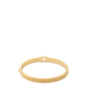 COACH Textured C Hinged Bangle