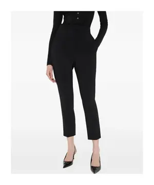 Elisabetta Franchi Lightweight Crêpe-fabric Trousers